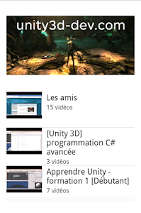 Unity3D Tutoriels – Learn to create games with Unity3D software and the Unity3D-dev tutorials ...