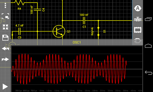 Droid Tesla Demo – The best electronic circuit simulator(SPICE) for ...