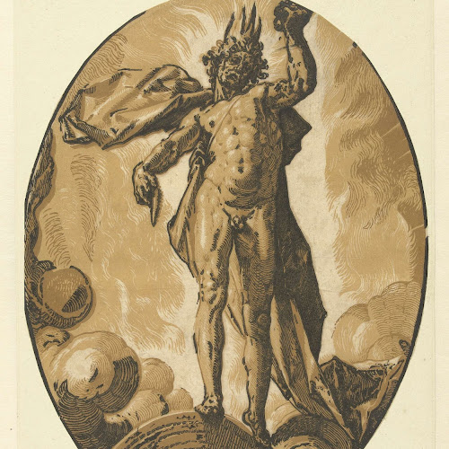 Helios (Dies), Hendrick Goltzius, 1588 - 1590 - Rijksmuseum