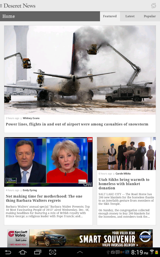 Deseret News - screenshot