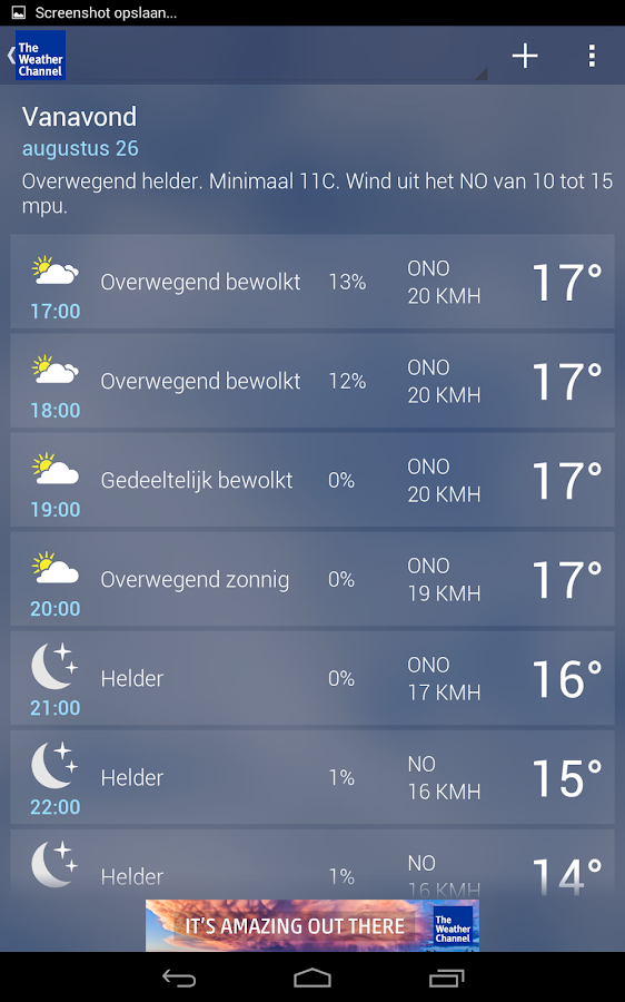 Weer - The Weather Channel - Android-apps op Google Play