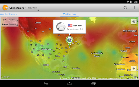 OpenWeather – weather forecast – Android Weather Apps