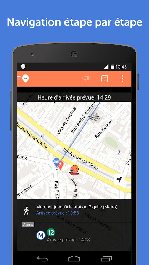 Infos Bus, Métro&Train :Moovit - Applications Android sur Google Play