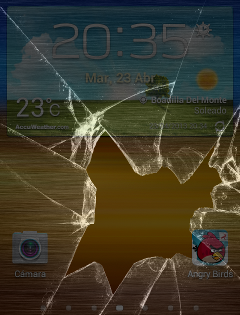 membuat lcd seperti pecah - tips dan triks