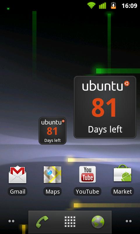 Ubuntu Countdown Widget - Android Apps on Google Play
