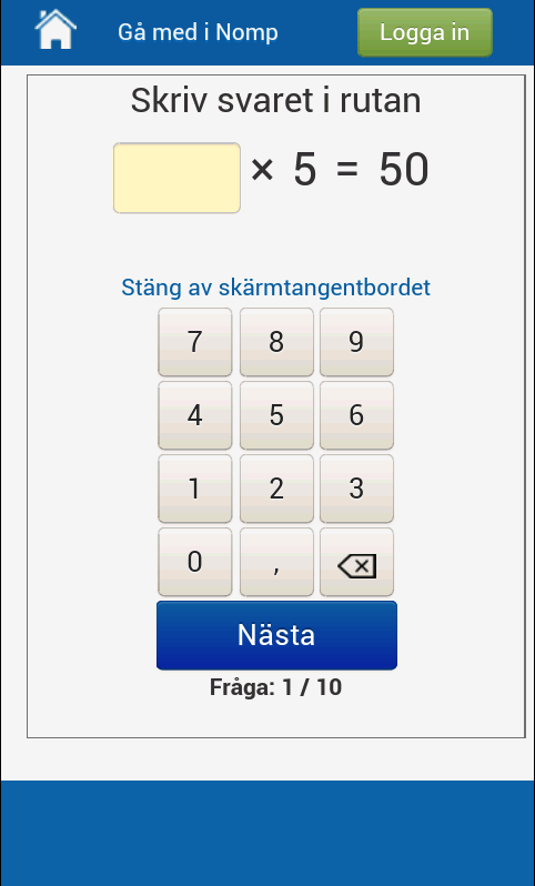 Nomp – Android-appar på Google Play