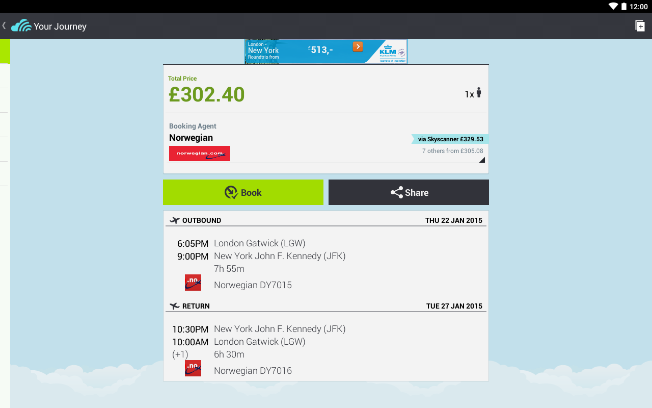 Skyscanner - All Flights! - Android Apps on Google Play
