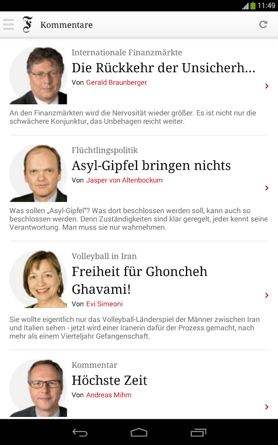 FAZ.NET - Nachrichten – Android-Apps auf Google Play