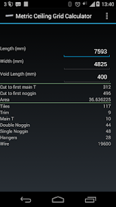 Metric Ceiling Grid Calculator Latest Version APK for Android | Android ...