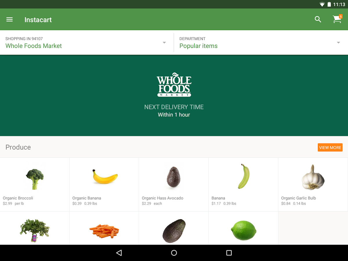 Instacart: Grocery Delivery - Google Play의 Android 앱