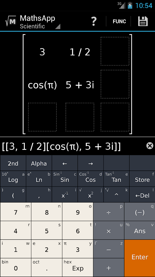 MathsApp Calculadora Gráfica - Aplicaciones de Android en Google Play