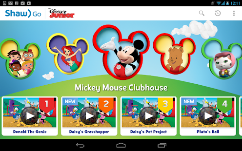 Shaw Go Disney Junior | FREE Android app market
