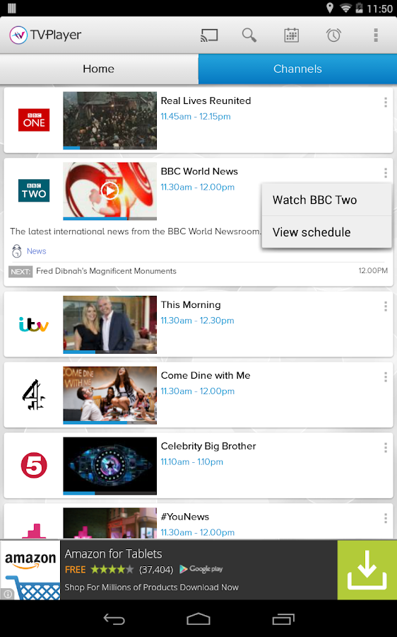 TVPlayer - Android Apps on Google Play