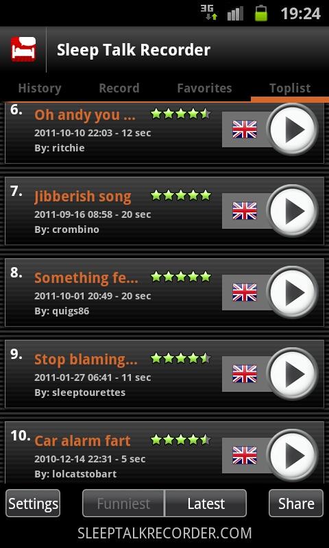 Sleep Talk Recorder – Android-Apps auf Google Play