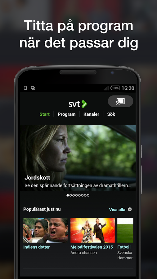 SVT Play – Android-appar på Google Play