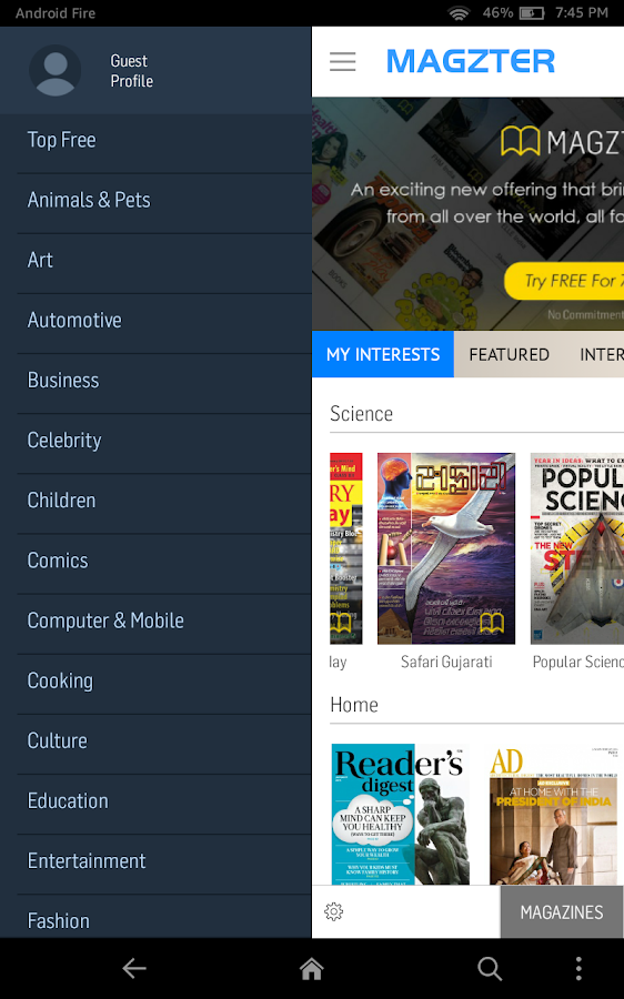 Magzter -Magazine & Book Store - Android Apps on Google Play
