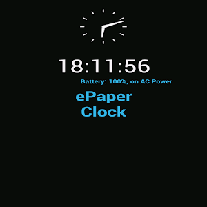 ePaper Clock - Latest version v1.20160222.01 for Android App Lifestyle