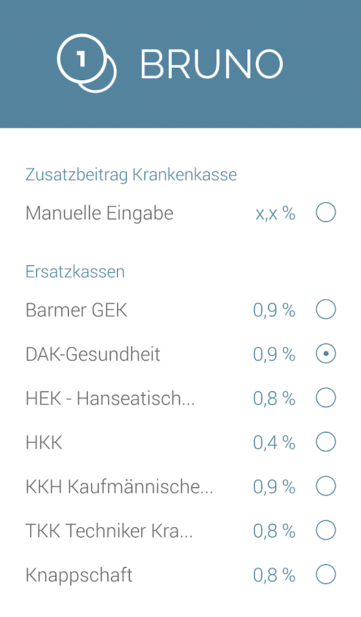 Bruno: Brutto Netto Rechner – Android-Apps auf Google Play