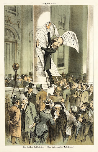 Cartoon from Puck - Joseph Keppler, Bernhard Gillam — Google Arts & Culture