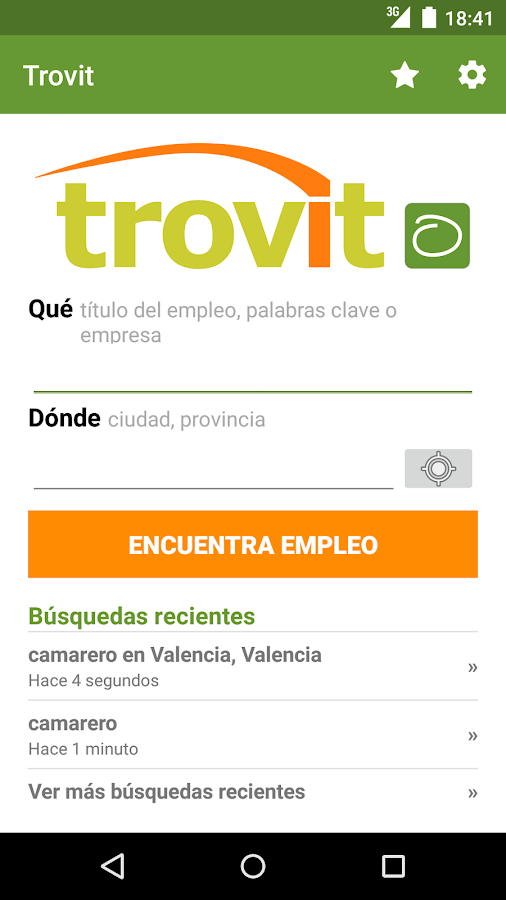 Buscar trabajo - Trovit Empleo - Aplicaciones de Android en Google Play