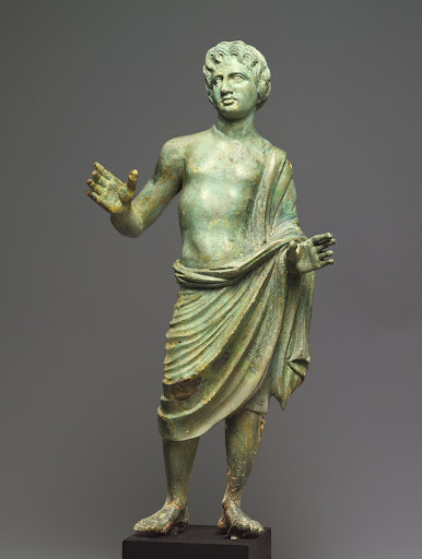 Statuette Inscribed with a Dedication to the Etruscan God Lur — Google ...