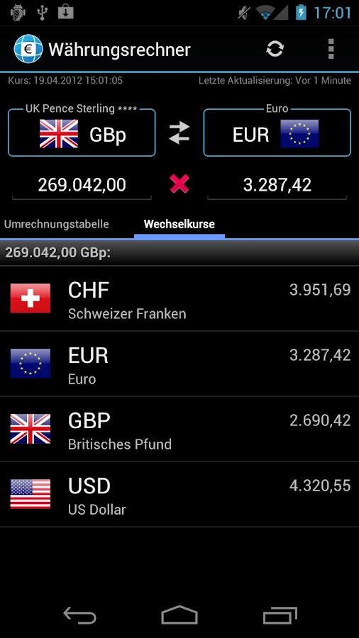 Währungsrechner - Finanzen100 – Android-Apps auf Google Play