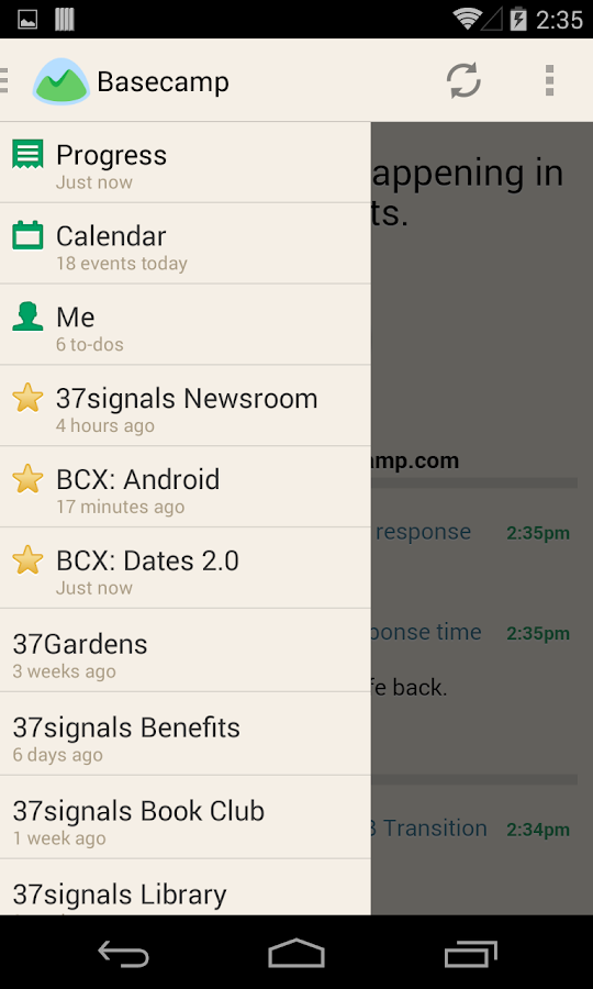 Basecamp 2 - Aplicaciones de Android en Google Play
