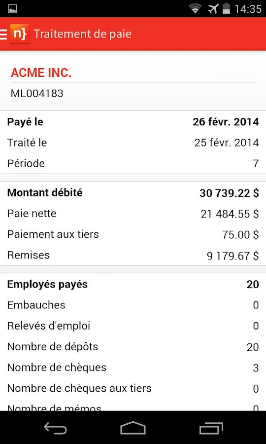 Paie par Nethris – Applications Android sur Google Play