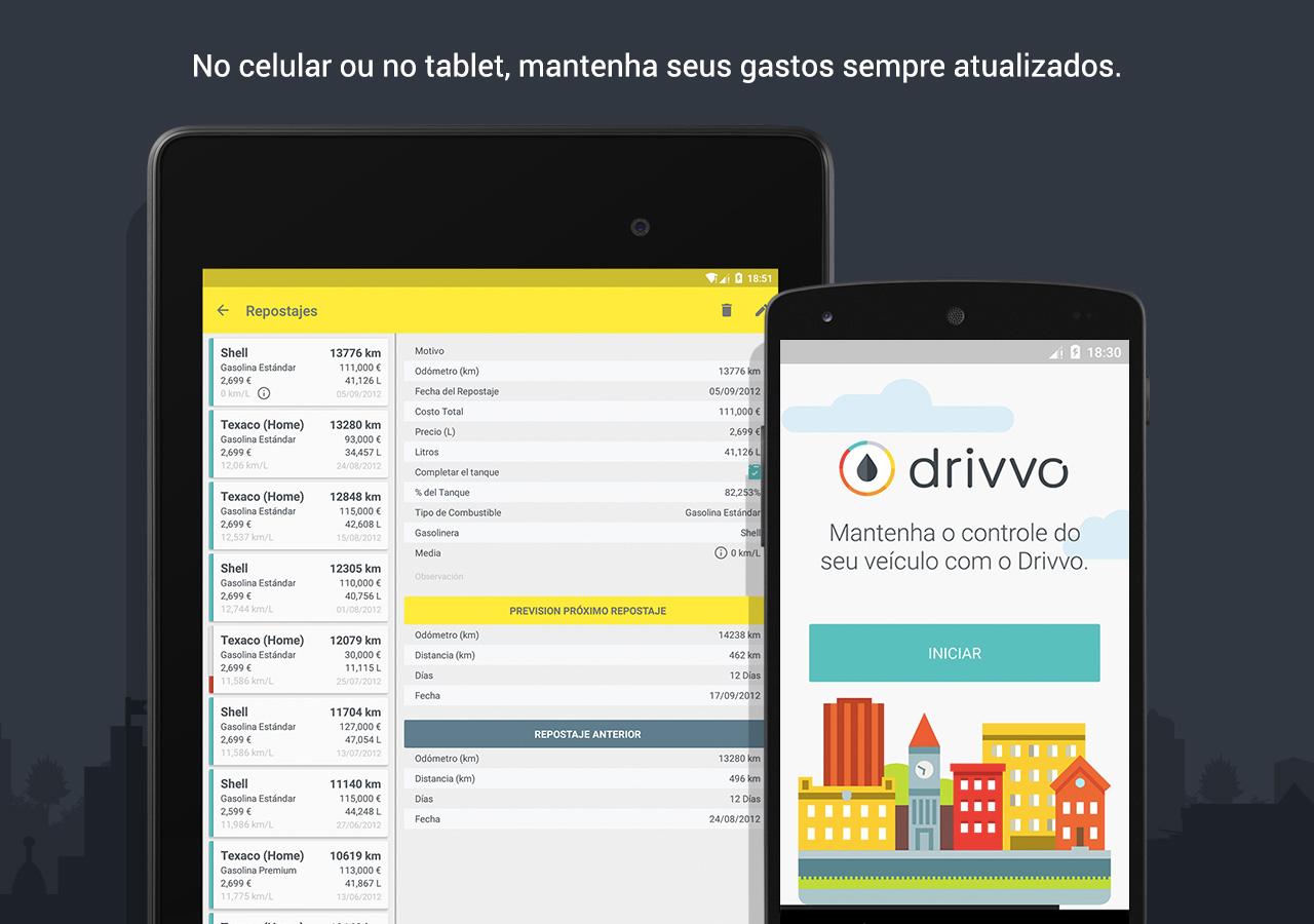 Drivvo - Gestão de Veículos – Apps para Android no Google Play