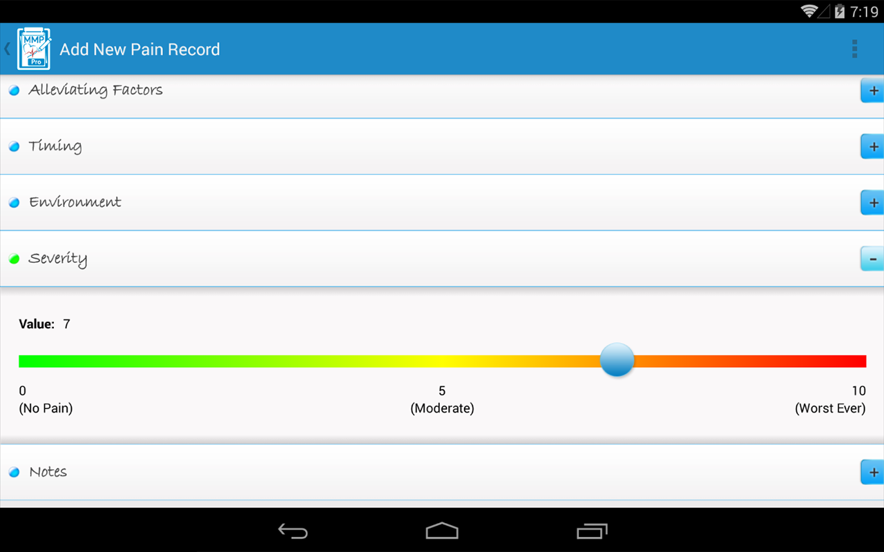 Manage My Pain Pro - Android Apps on Google Play
