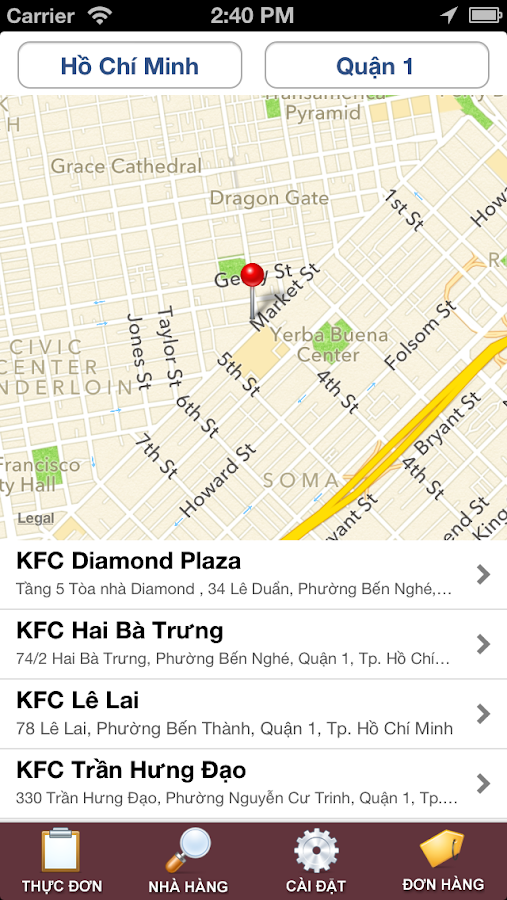 KFC Vietnam - Các ứng dụng dành cho Android trên Google Play