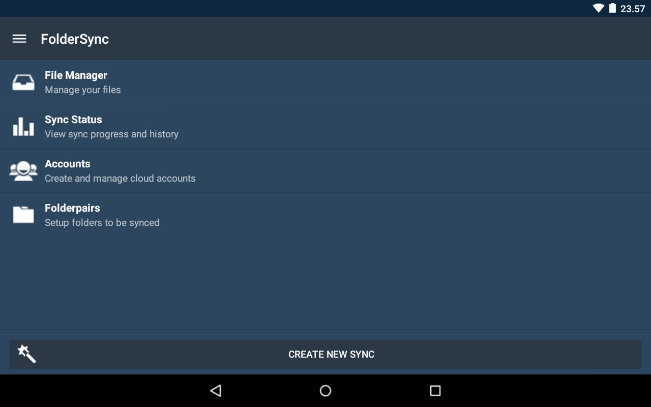 FolderSync - Google Play の Android アプリ