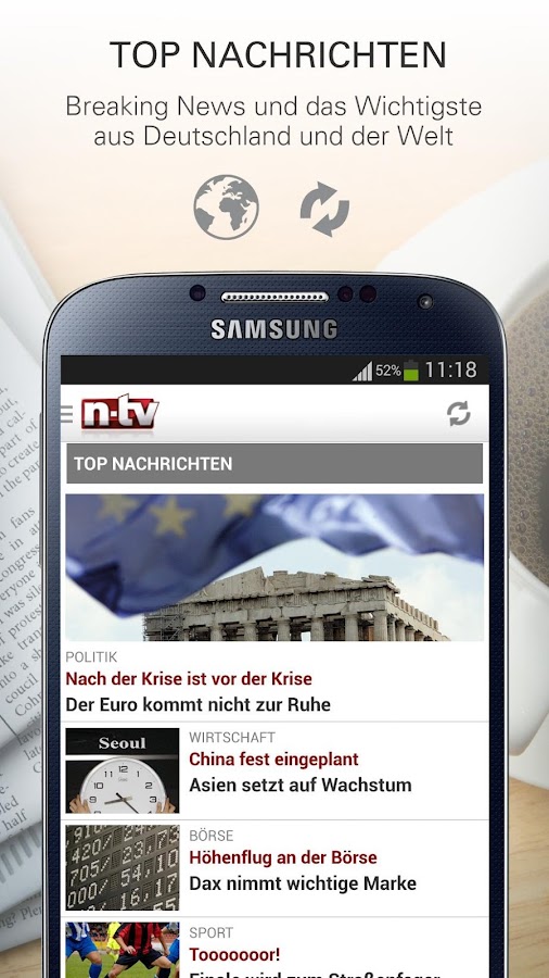 ‎Ntv Nachrichten Im App Store – ‎Apps von n-tv Der Nachrichtensender im ...