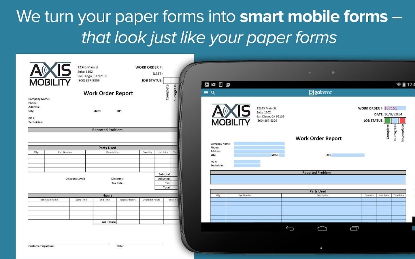 GoFormz Mobile Forms & Reports - Android Apps on Google Play