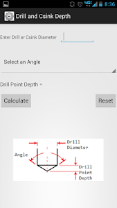 Machinist Drill Point Depth – This tool will calculate the drill point ...