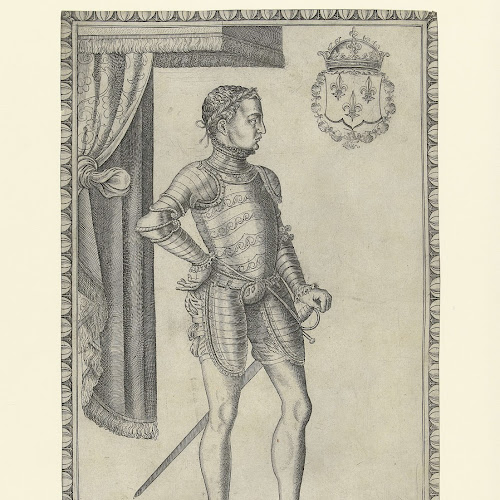 Portret van koning Karel IX van Frankrijk, Frans Huys, 1546 - 1562 ...