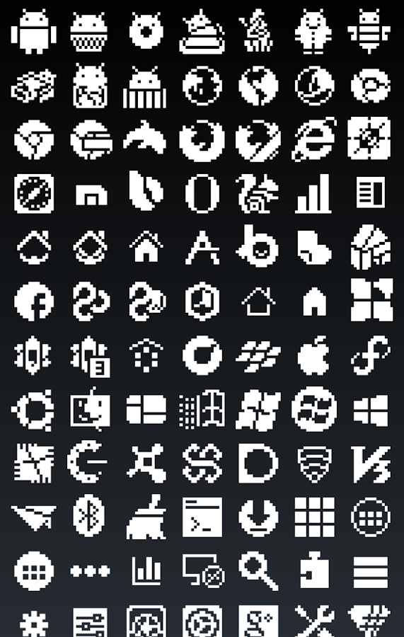 1-BIT Icon Theme - Android Apps on Google Play