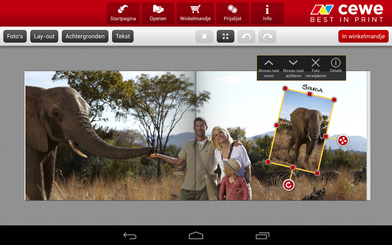 cewe fotoservice - fotoboek - Android-apps op Google Play