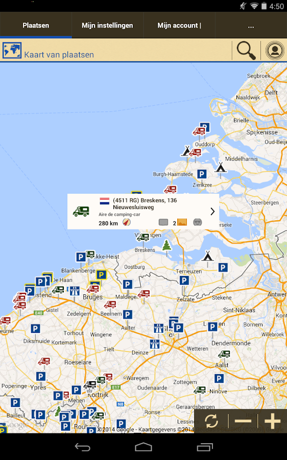 park4night - Motorhome van - Android-apps op Google Play