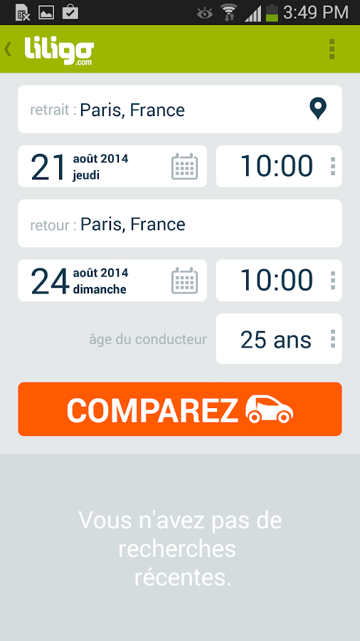 Liligo recherche vols & hôtels – Applications Android sur Google Play