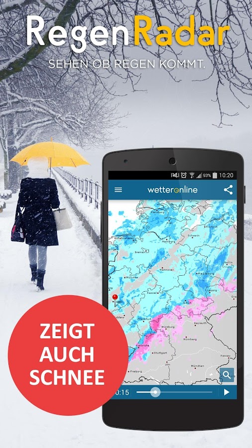 RegenRadar – Android-Apps auf Google Play