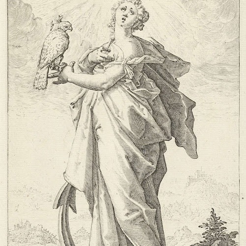 Hoop (Spes), Jacob Matham (attributed to), after Hendrick Goltzius ...