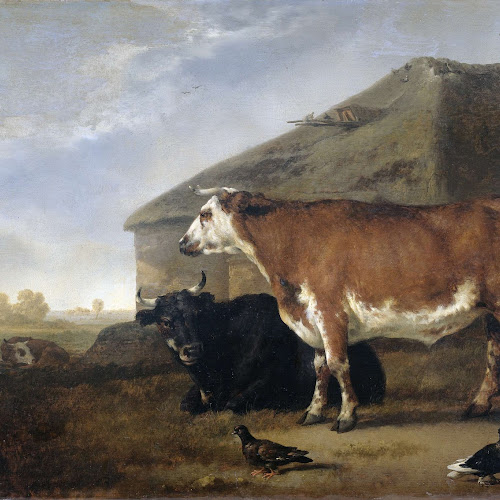 Cattle, Abraham van Calraet, 1660 - 1722 - Rijksmuseum