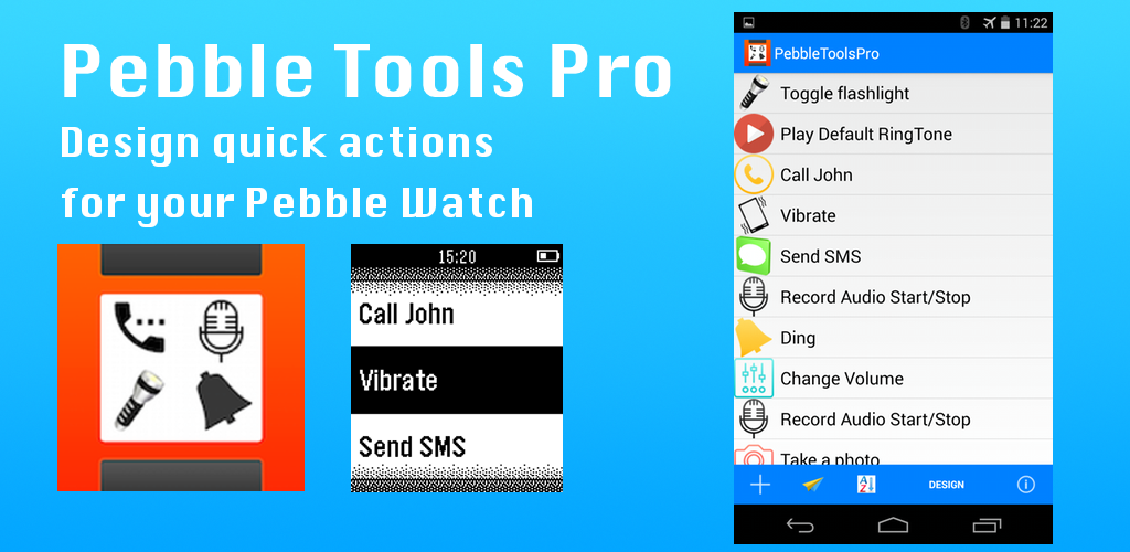 Watch Tools Pro for Pebble - Latest version for Android App