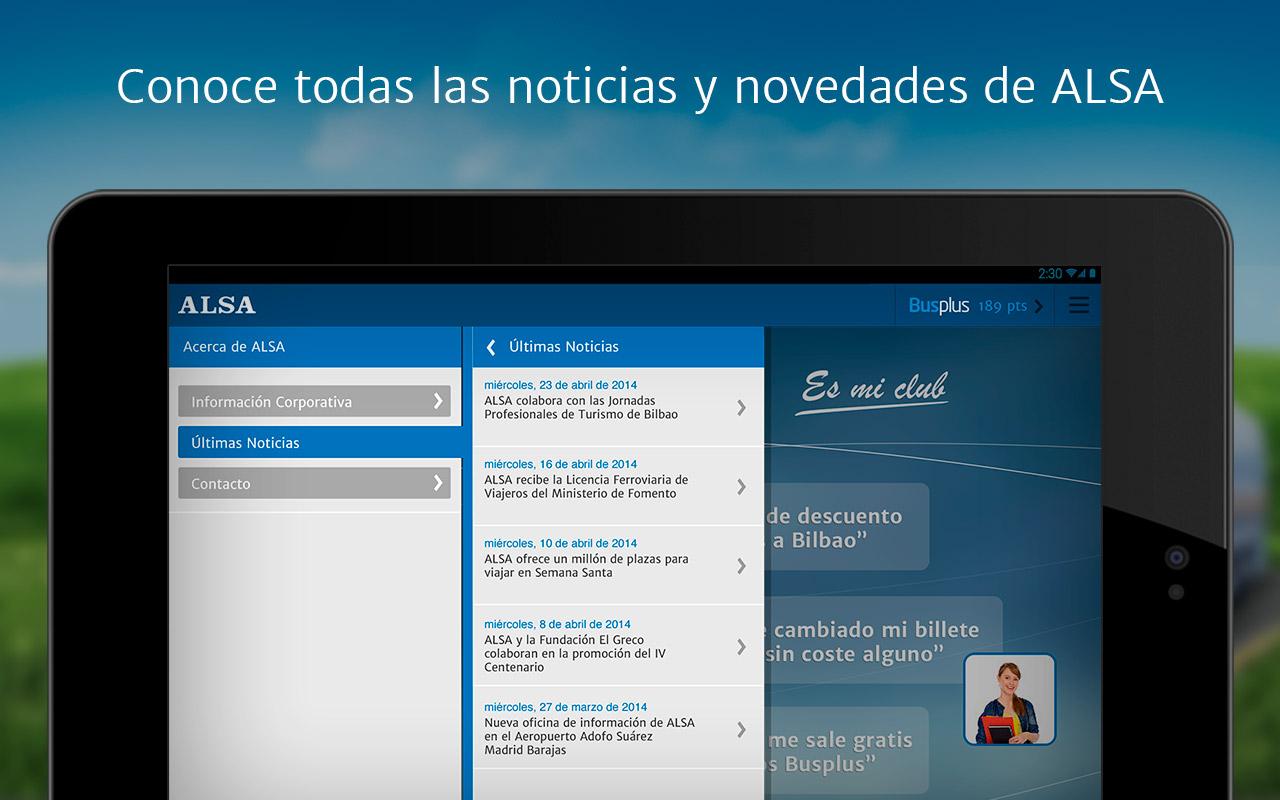 ALSA: compra tu billete de bus - Aplicaciones de Android en Google Play