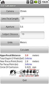 DoF Calculator – Enjoy millions of the latest Android apps, games ...