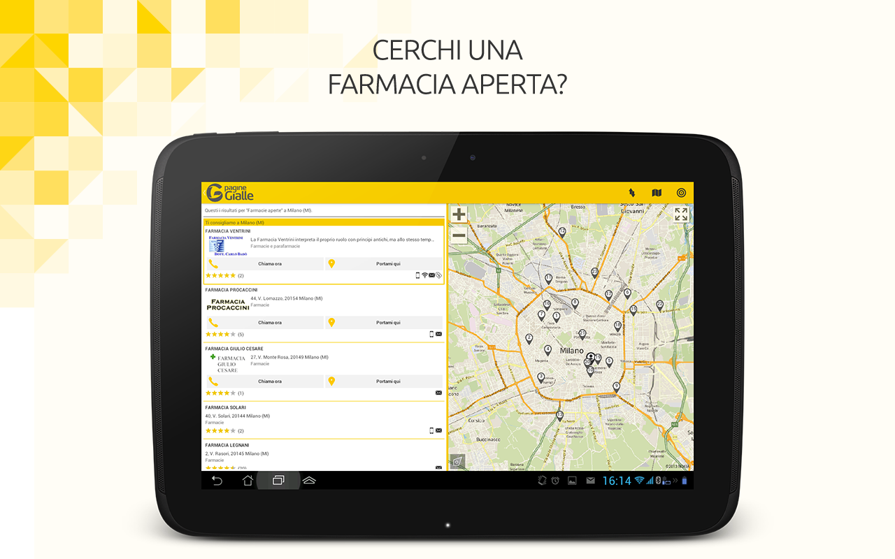 PagineGialle - screenshot