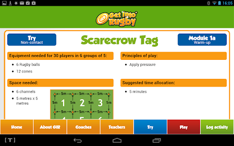Get Into Rugby – Android Sports Apps