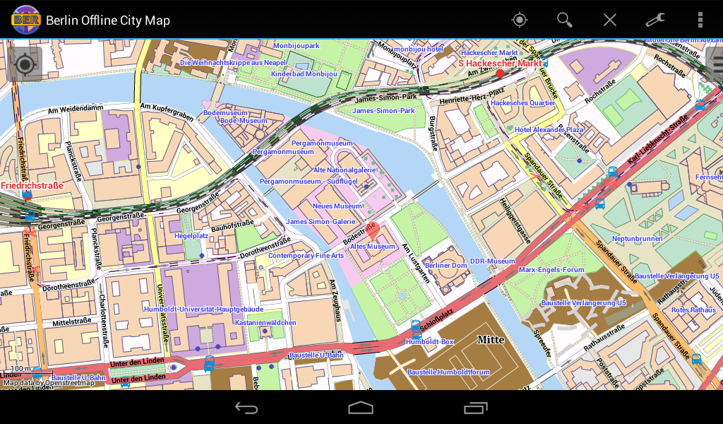 Mapa offline de Berlín - Aplicaciones en Google Play
