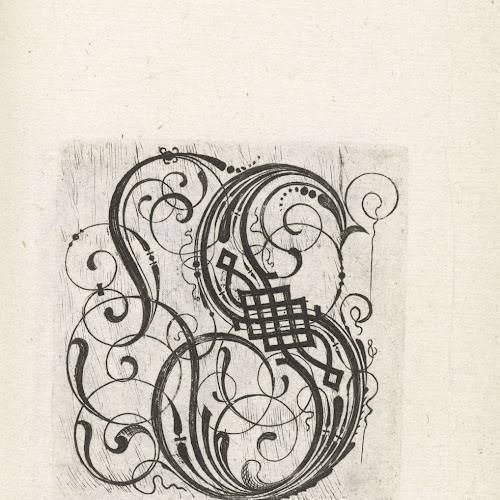 Letter S, anonymous, c. 1600 - c. 1699 - Rijksmuseum